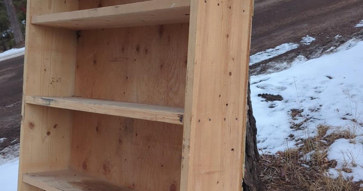 Free Heavy Duty Wooden Shelf Built From 2x12 Wood for Free in Conifer ...