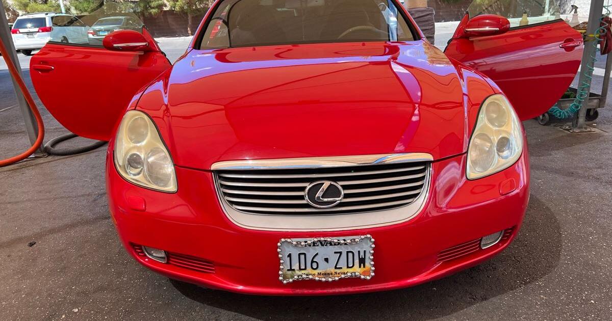 Lexus SC 430 RED CONVERTABLE for $5800 in Las Vegas, NV | For Sale ...