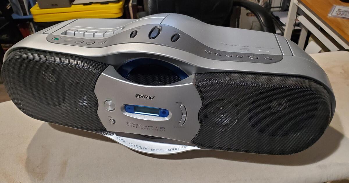 Sony CFD-F10 Boom Box CD Radio Cassette Recorder for $45 in Southport ...