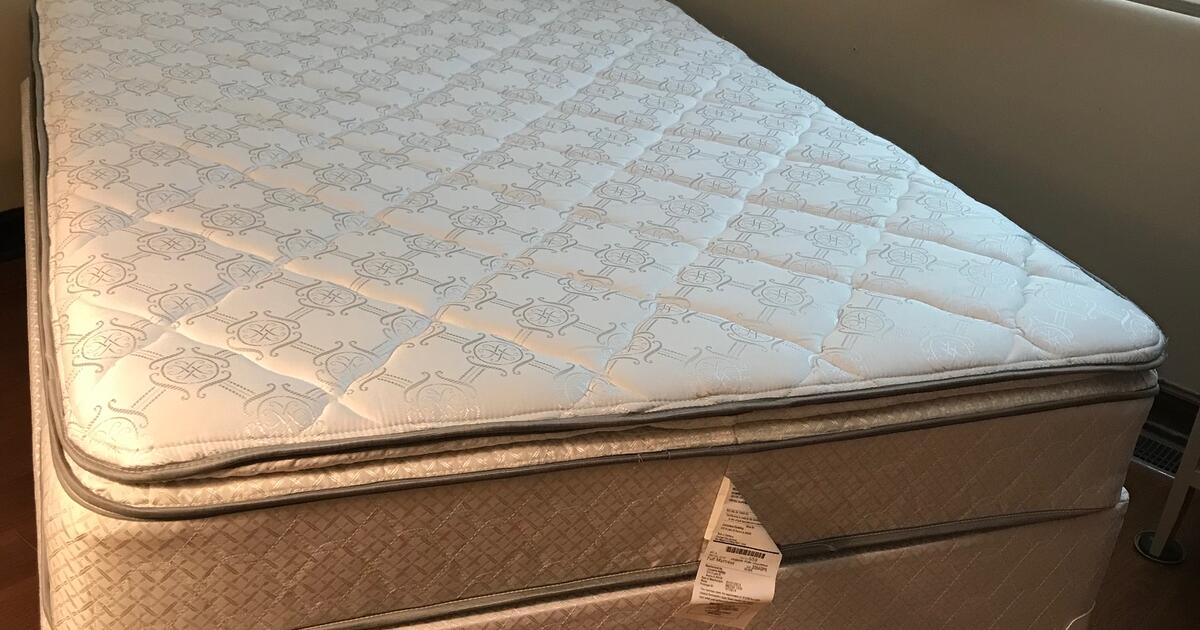 Free Macy's Full Size Mattress, Box Spring and Frame for Free in ...