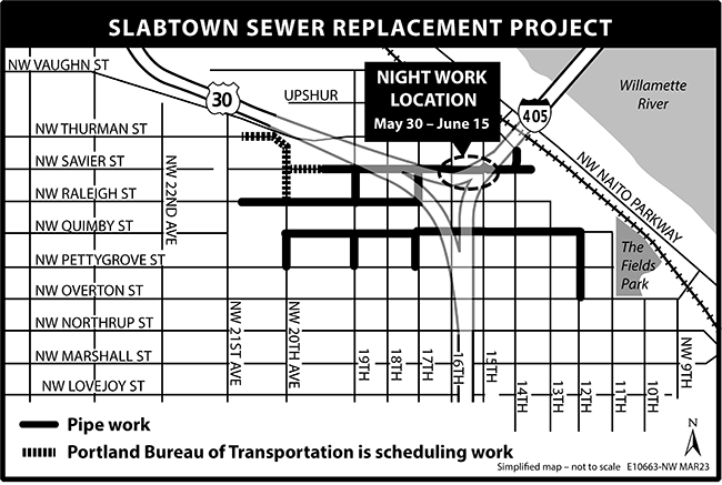 Slabtown Sewer Repair Construction Update: March 29, 2018 (City of ...