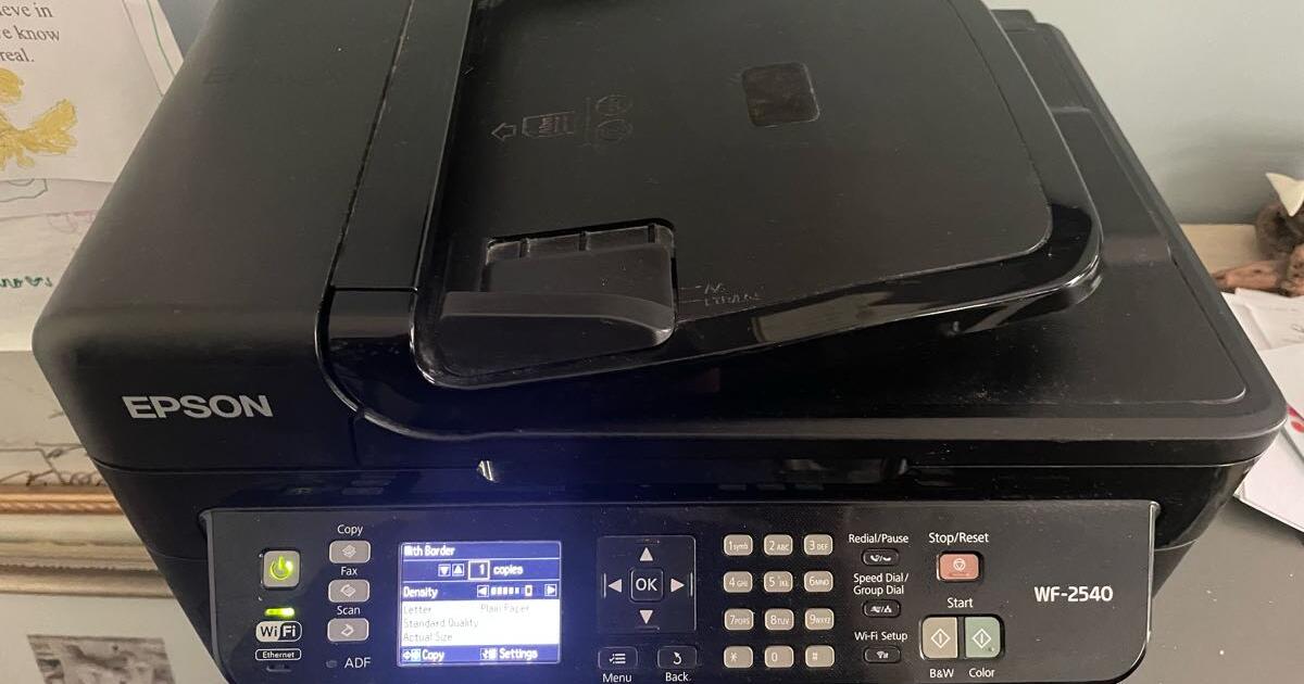 Epson WF-2540 printer/scanner for Free in Clayton, NC | For Sale & Free ...
