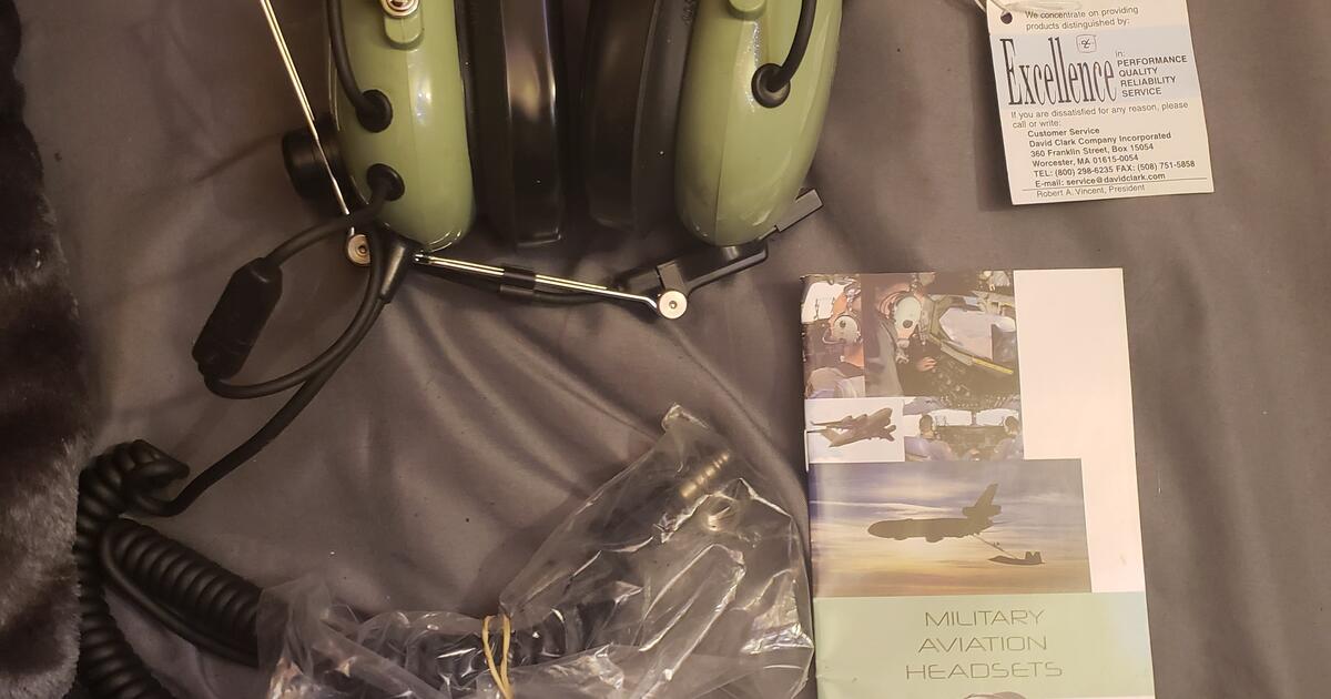 Military Aviation Headset for $150 in Crestview, FL | For Sale & Free ...