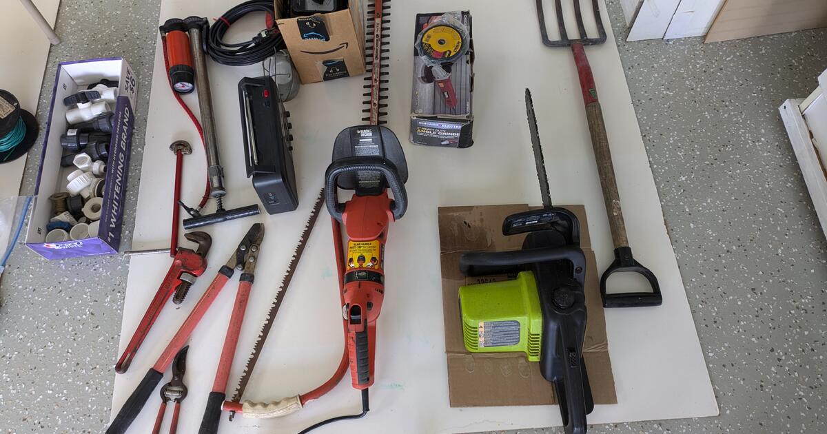 Handy Man Tools Tools Tools Man's garage clean out for $1 in The ...