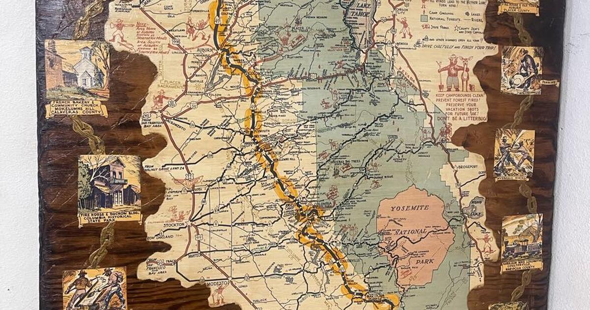 Motherlode Map for $75 in Pine Grove, CA | For Sale & Free — Nextdoor