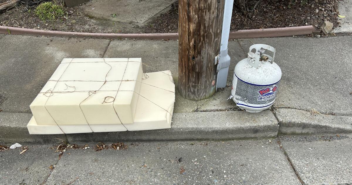 Propane Tank and High Density Foam Sheets for Free in Pleasant Hill, CA ...