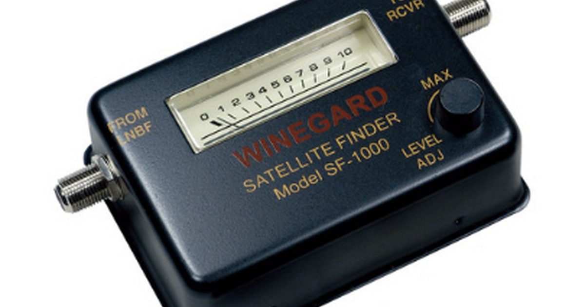 New in Box Satellite Finder by Winegard for Tuning Dish Reception RG6 ...