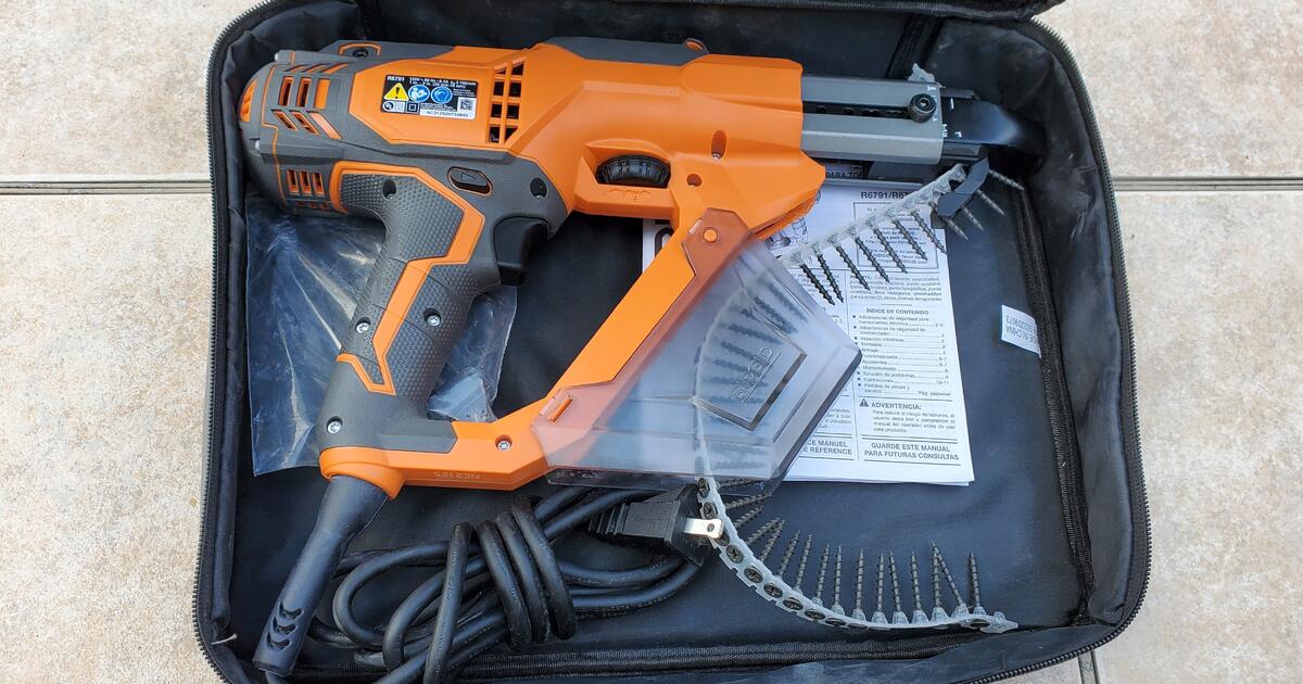Collated Screw Gun - Pistola de tornillo intercalada for $50 in Houston ...