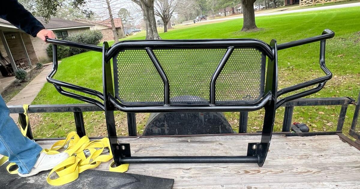 Black Metal Grille Guard for $100 in Cypress, TX | For Sale & Free ...