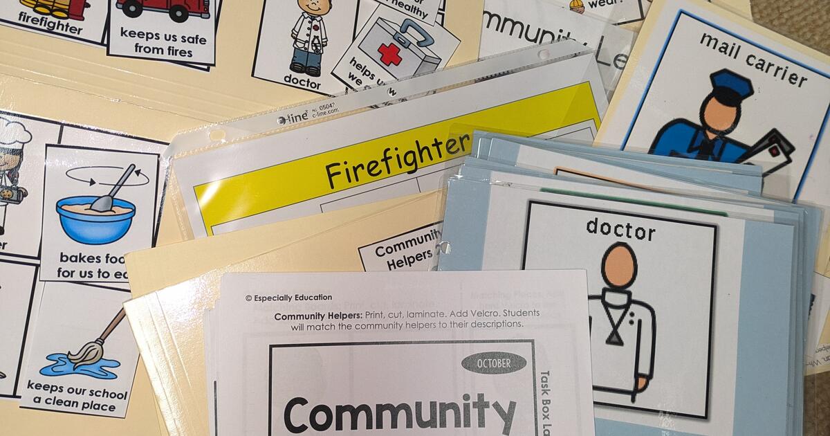 bundle of community helpers items- 20878 for $6 in Gaithersburg, MD ...