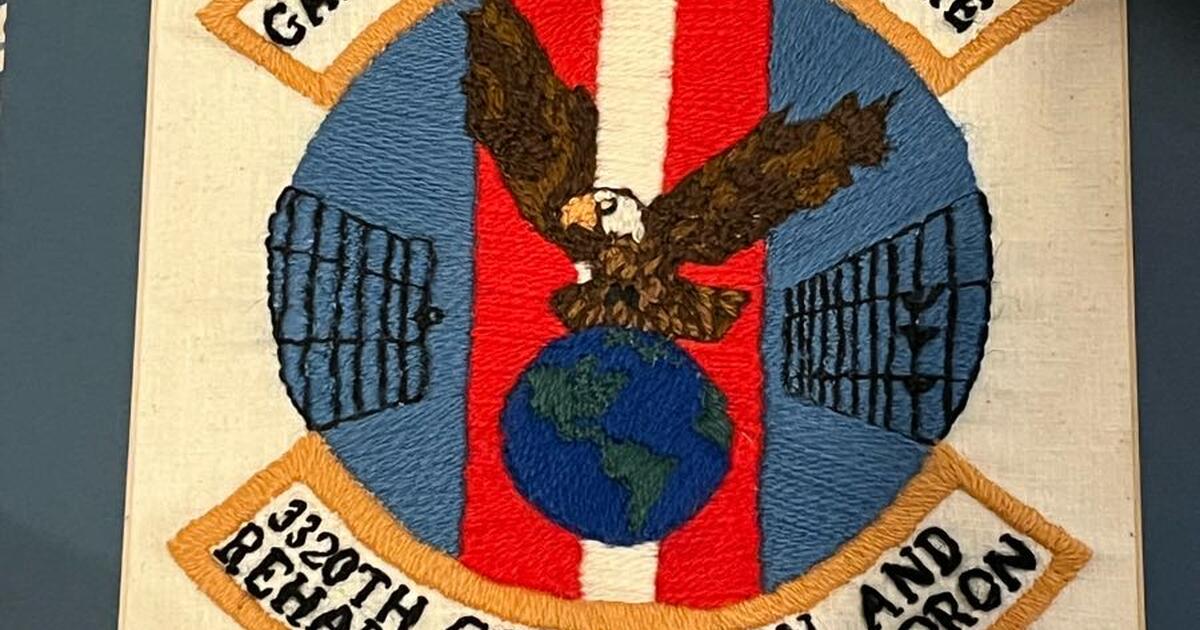 Completed Embroidery “320th Correction and Rehabilitation Squadron” 11 ...