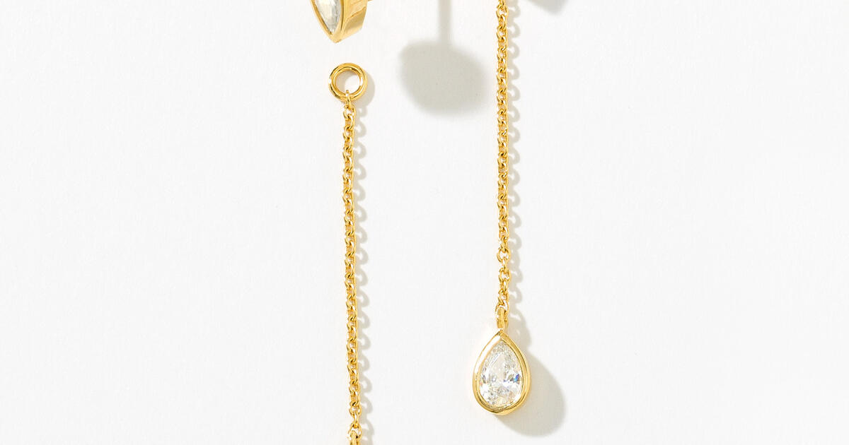 Touchstone Crystal Swarovski DROP ME A LINE EARRINGS #9073E ~ New In ...