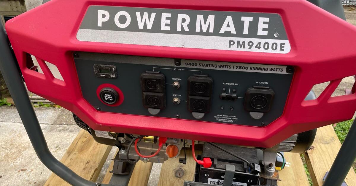 Powermate Generator for $200 in New Orleans, LA | For Sale & Free ...