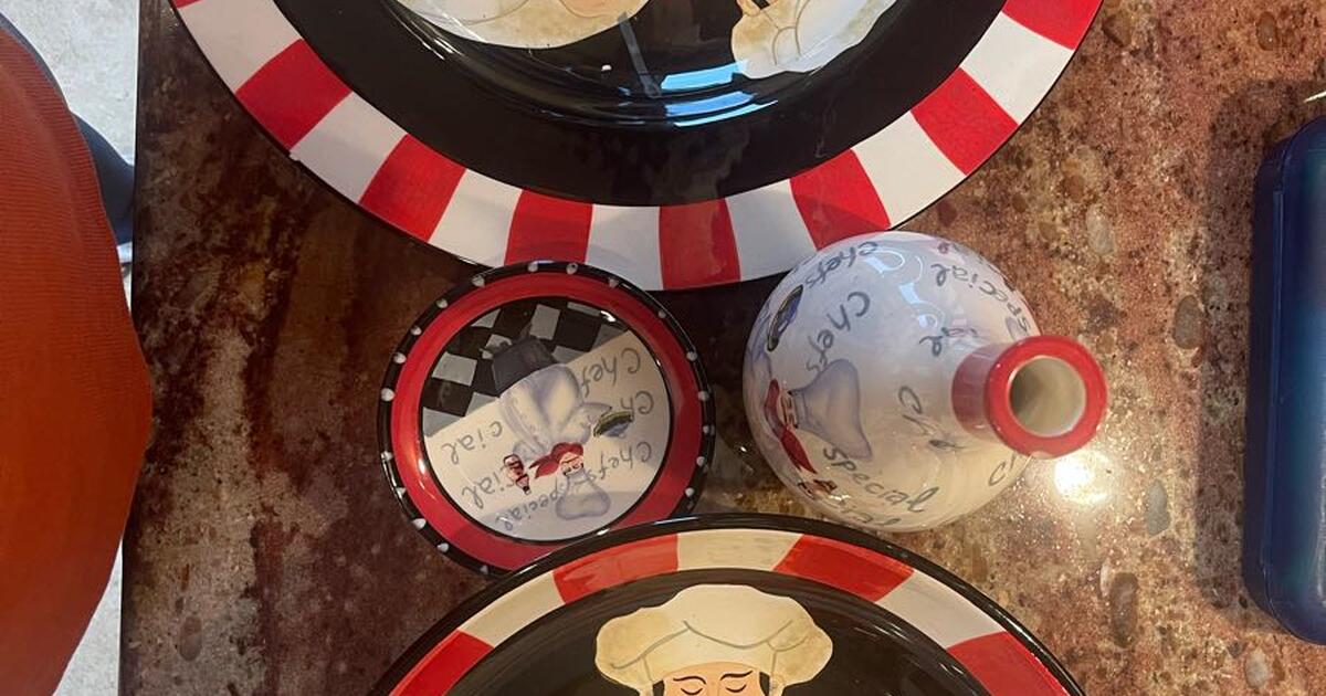 Chef Themed Pasta Dinnerware Set for $25 in Potomac, MD | For Sale ...