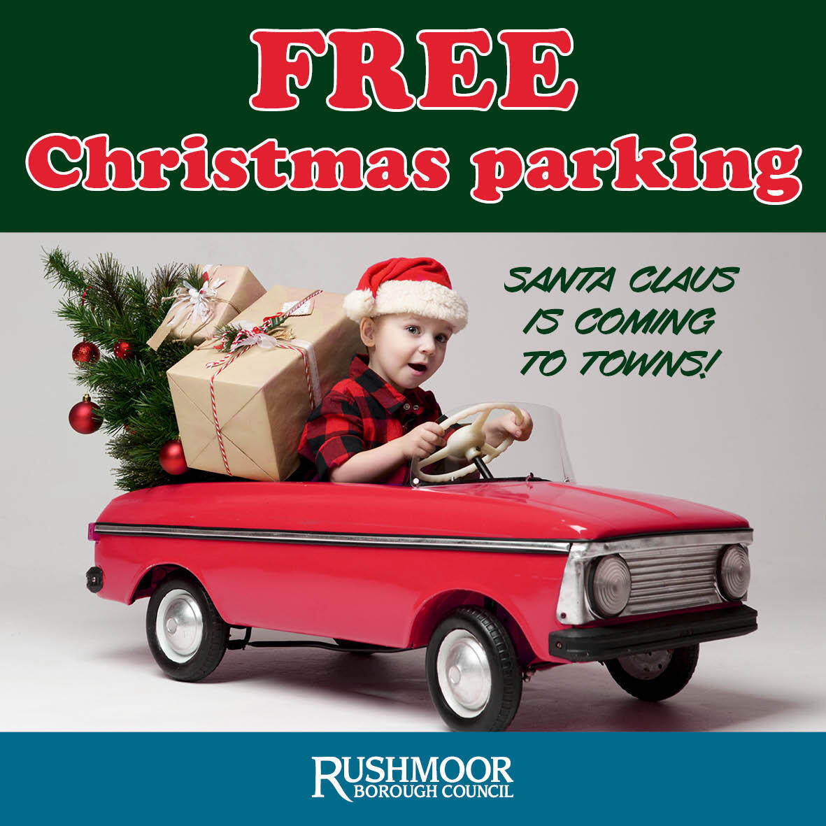 Our free festive parking in most Rushmoor Borough Council-owned car ...