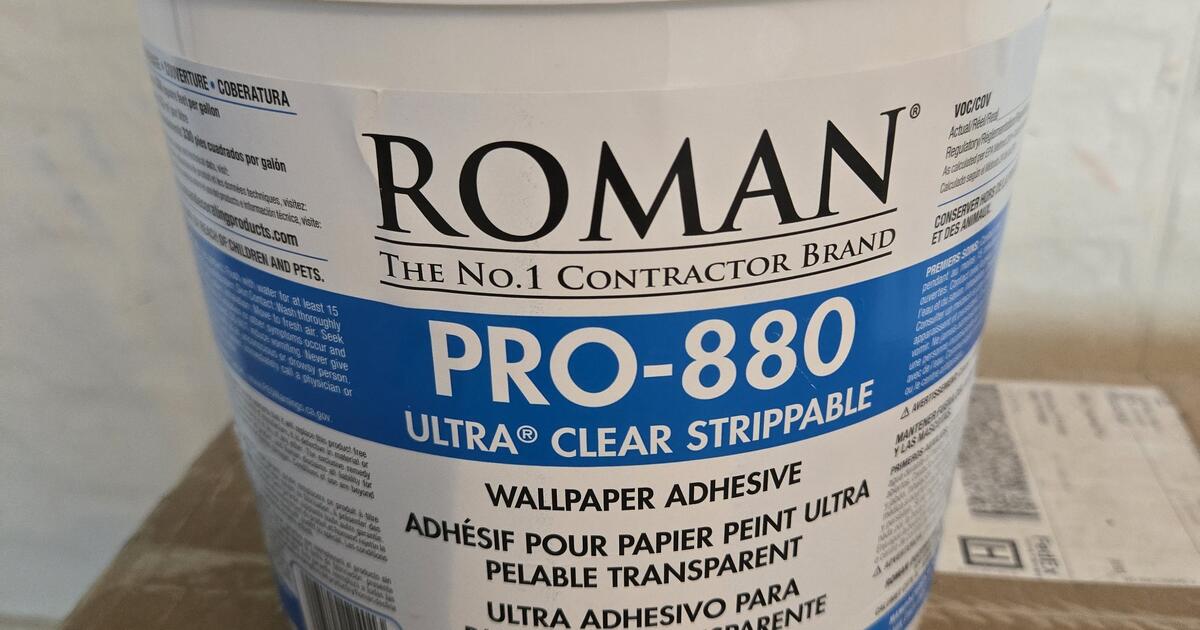 Roman PRO-880 Wallpaper Adhesive for Free in Bulverde, TX | For Sale ...