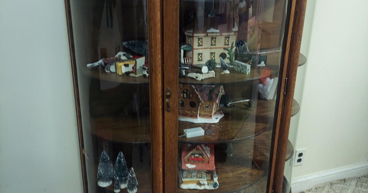 Antique Round Glass Display Cabinet for $420 in Ballston Lake, NY | For ...