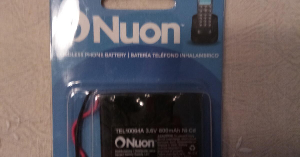 Nuon 3.6v Battery 800mAh for Free in San Diego, CA | For Sale & Free ...