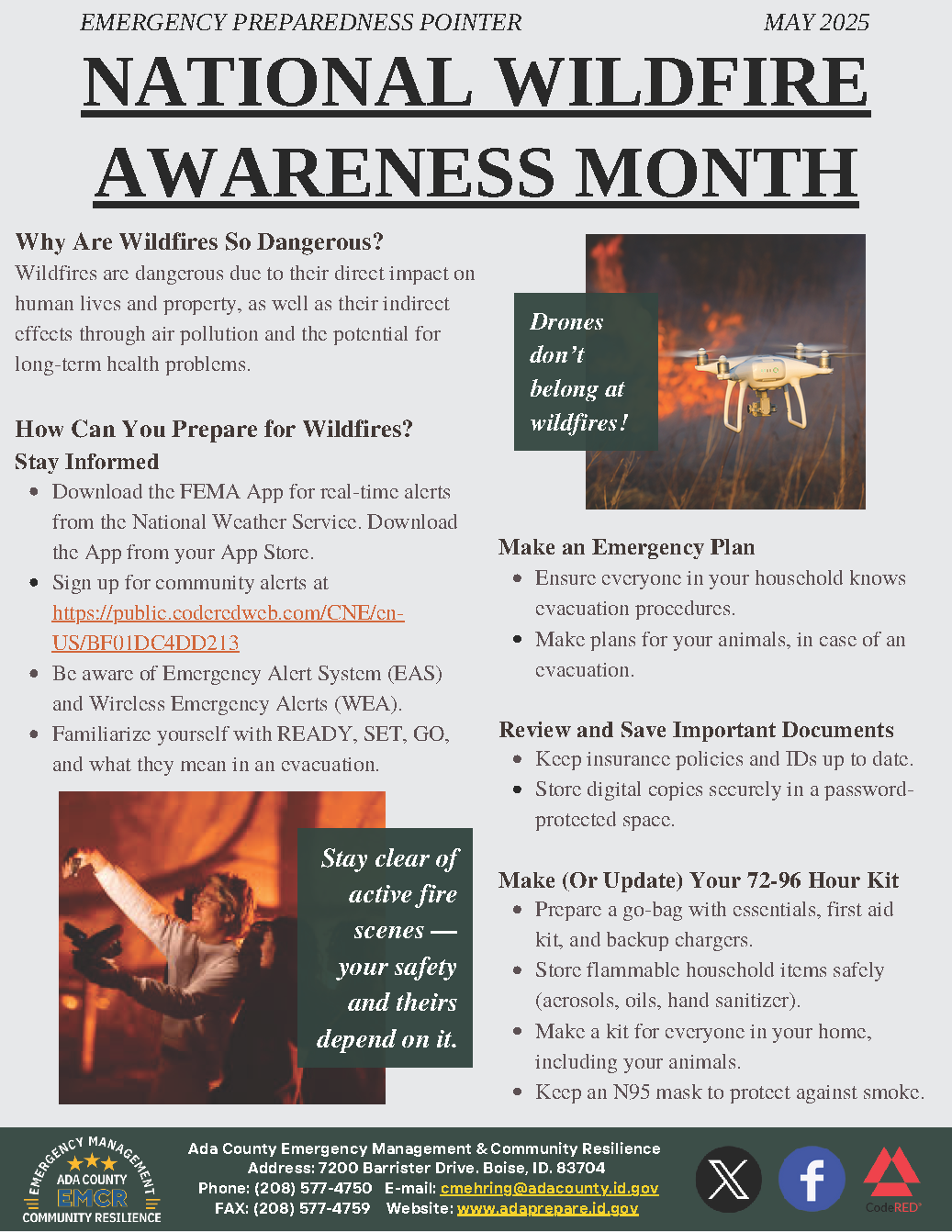 May is National Wildfire Awareness Month—a crucial time to recognize ...