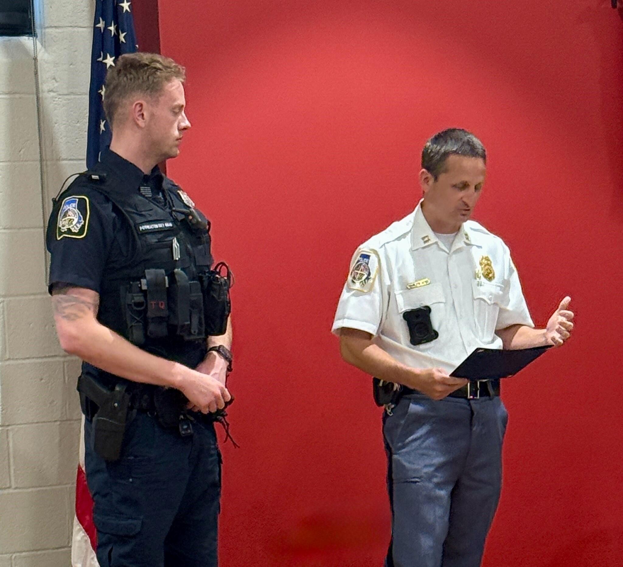 Pikesville Precinct Officer of the Month - April 2025! (Baltimore ...
