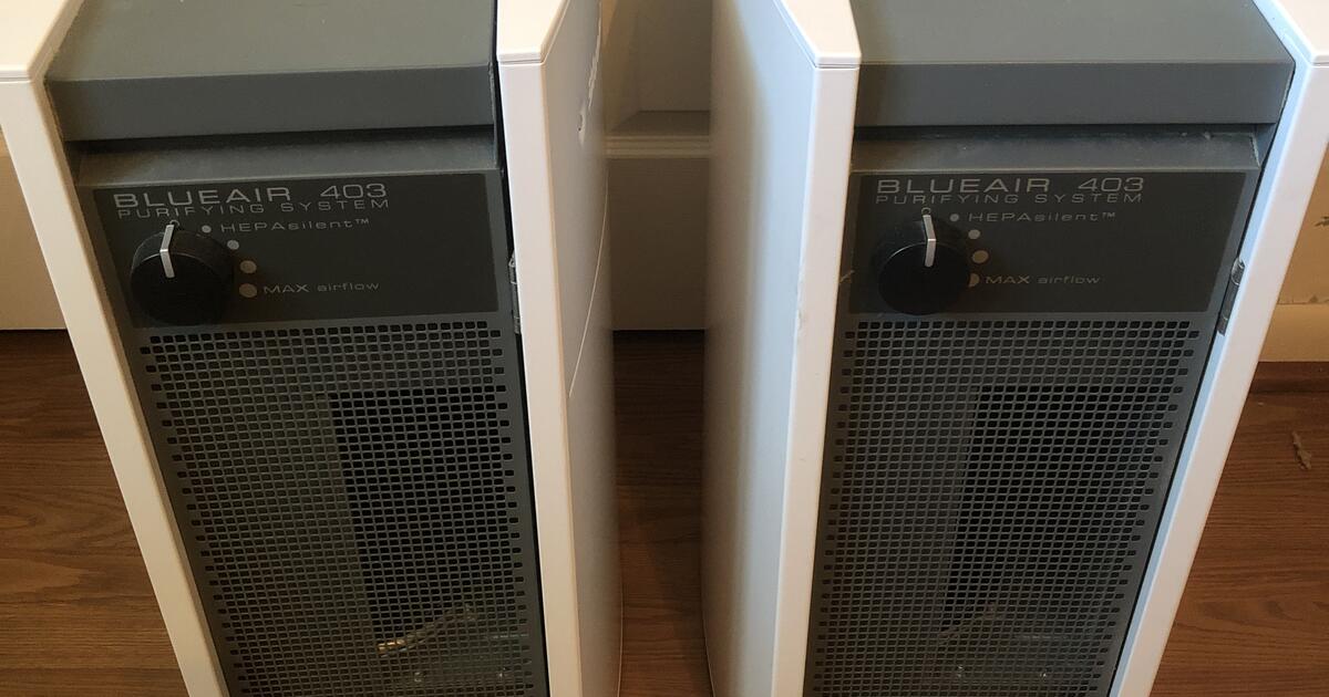 Blueair 403 HEPA air purifying system (2) for $40 in Indian Harbour ...