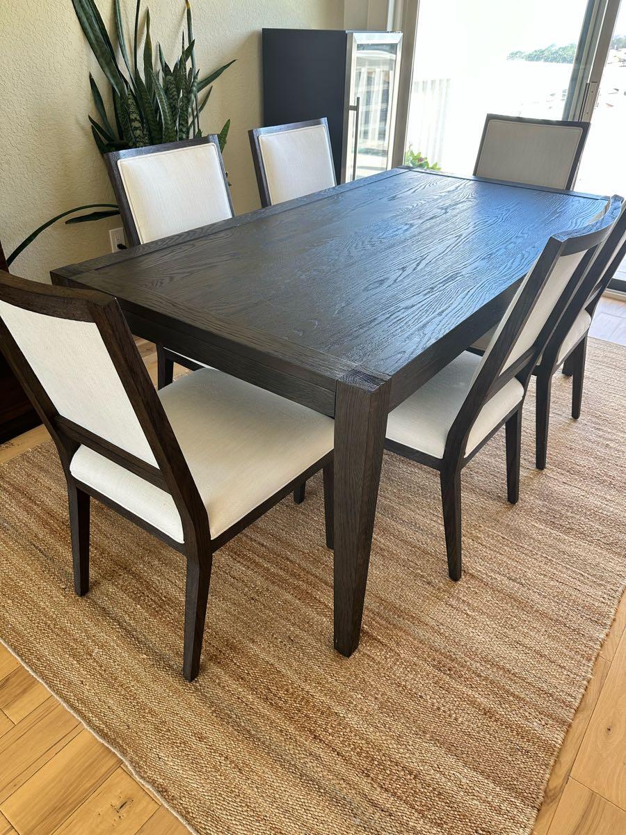 RH French Contemporary dining table and chairs for $1000 in Cambria, CA ...