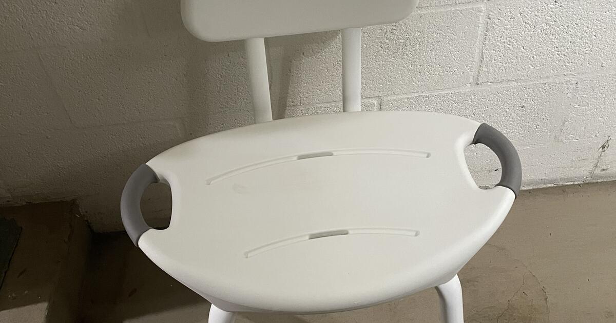 White Shower Chair for $20 in Naples, FL | For Sale & Free — Nextdoor