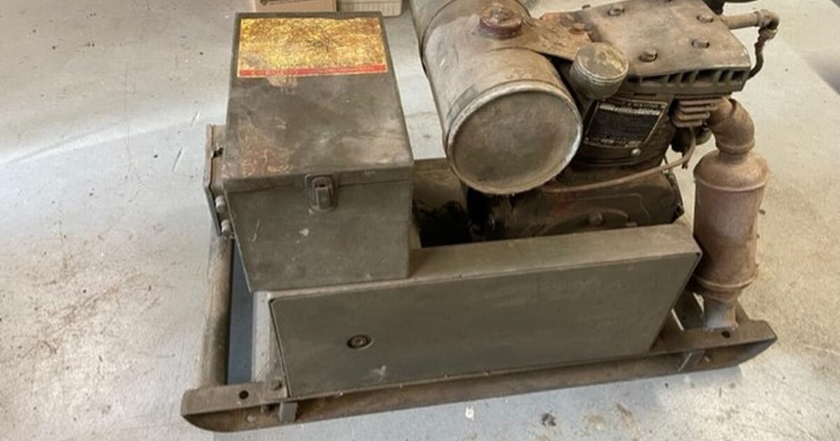 WWII generator for $50 in Chesapeake, VA | For Sale & Free — Nextdoor