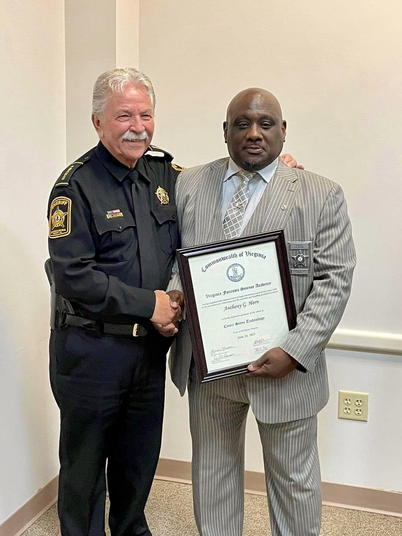 Congratulations to Master Detective Anthony “Tony” Horn on graduating ...