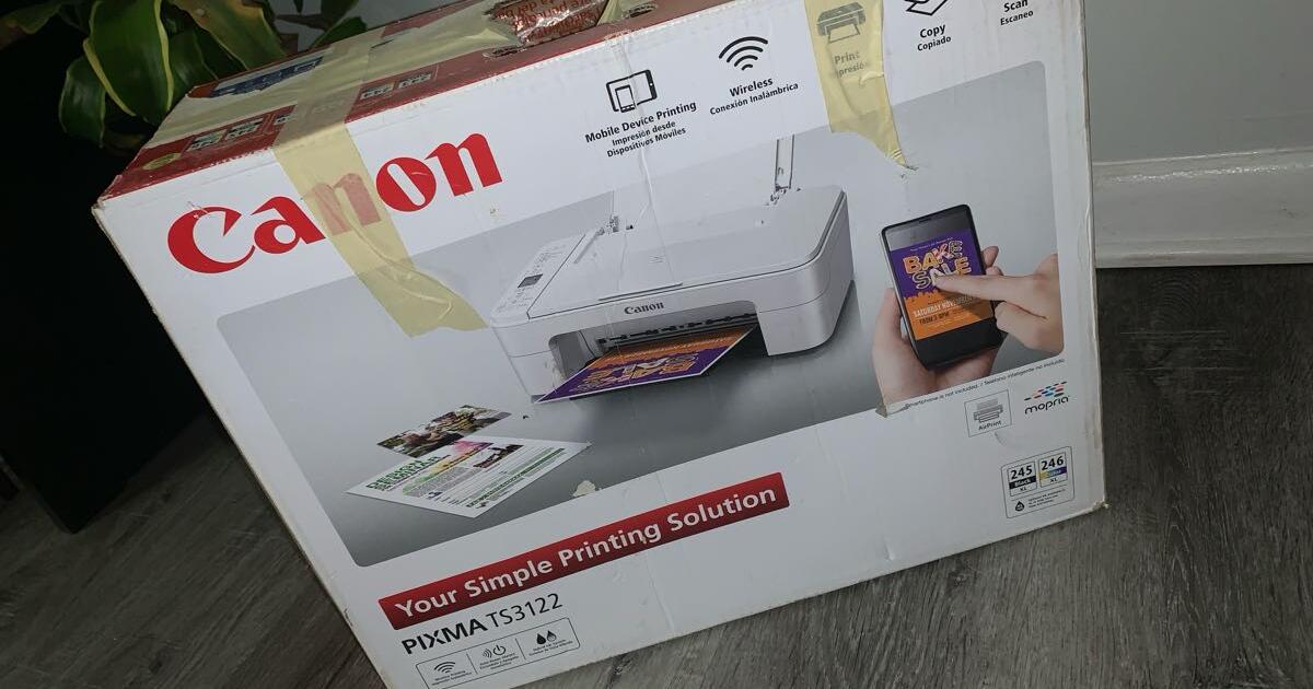 Canon PIXMA TS3122 Printer for $20 in Bensalem, PA | For Sale & Free ...