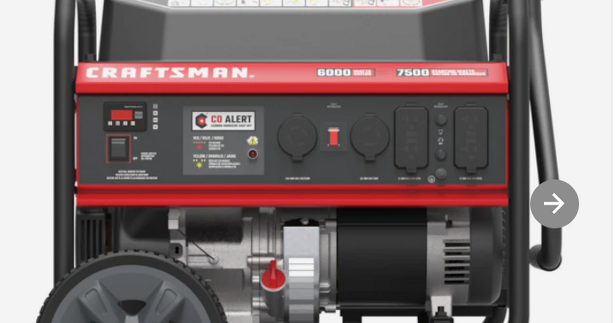 Craftsman 8000 W Generator for $500 in Lewisville, TX | For Sale & Free ...