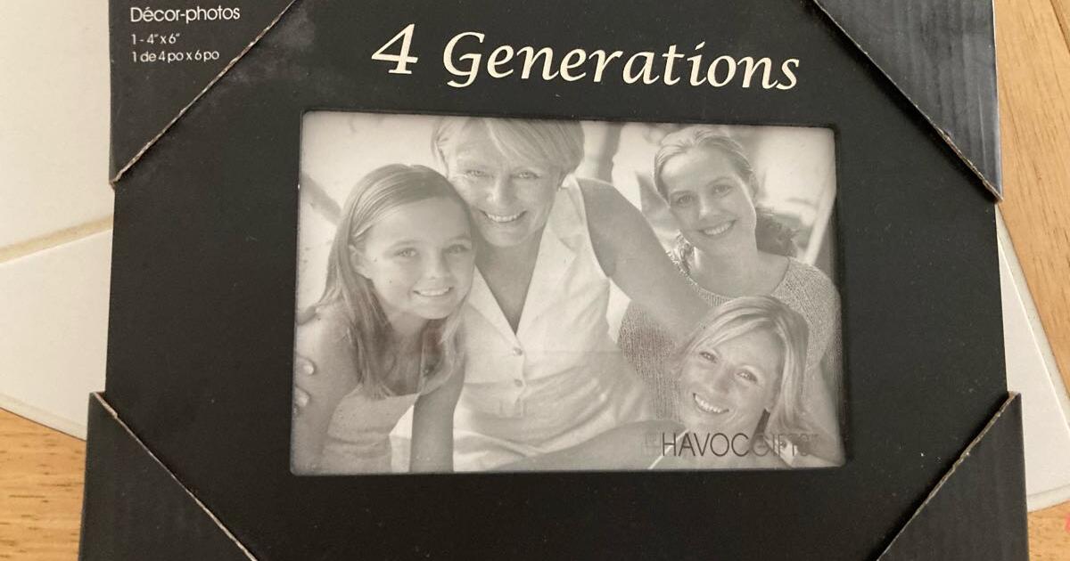 Havoc new 4 generations picture frame for $5 in South San Francisco, CA ...
