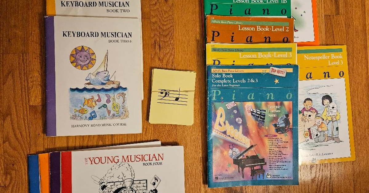 Piano/Keyboard Music Books - Beginner and Intermediate for Free in ...