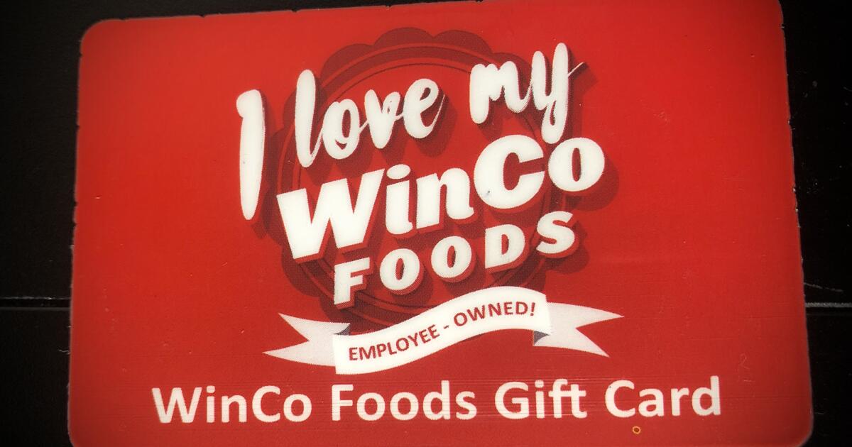WinCo Foods $100 Gift Card for $75 in Spokane, WA | For Sale & Free ...