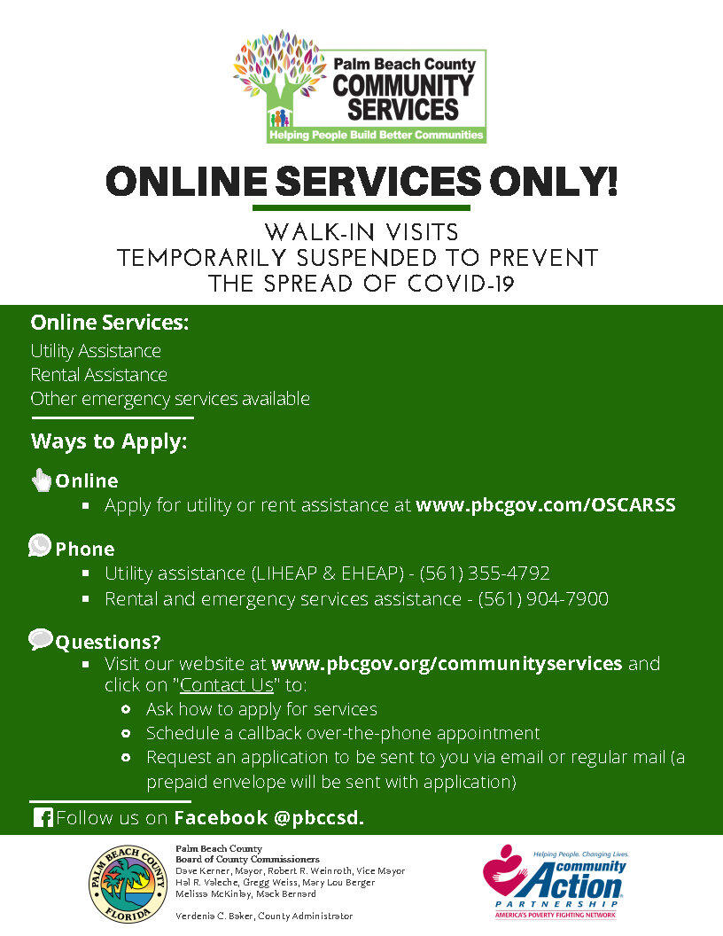 PBC Community Services Online Resources (Palm Beach County) — Nextdoor ...