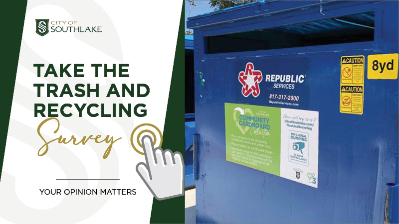 Have you filled out the Trash and Recycling Survey yet? (City of ...