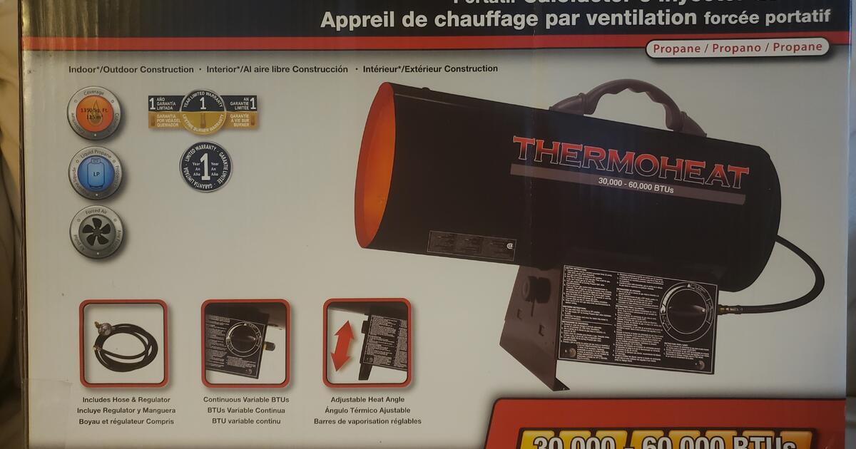 Thermoheat Portable Propane Forced Air Heater for $70 in St. Louis, MO ...