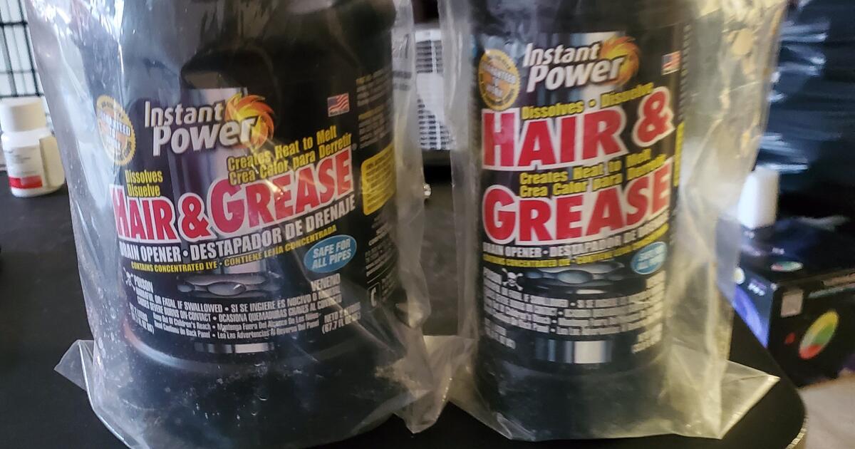 MAKE OFFER Instant Power Hair & Grease Drain Opener for Free in ...