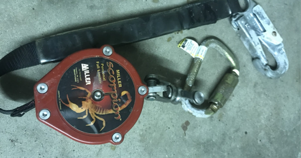 Miller Scorpion retractable Lanyard in perfect condition for $180 in ...