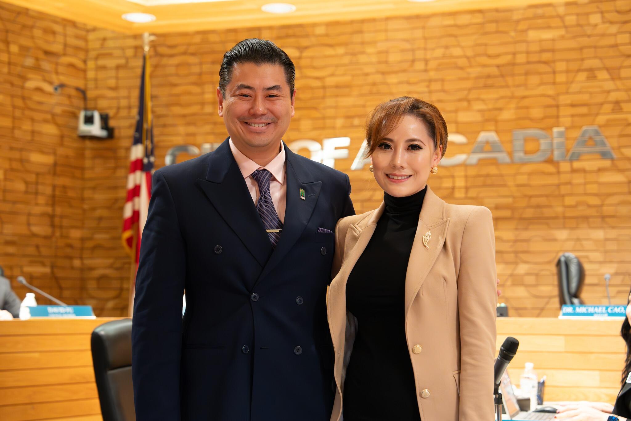 Last night, the Arcadia City Council honored outgoing Council Member ...