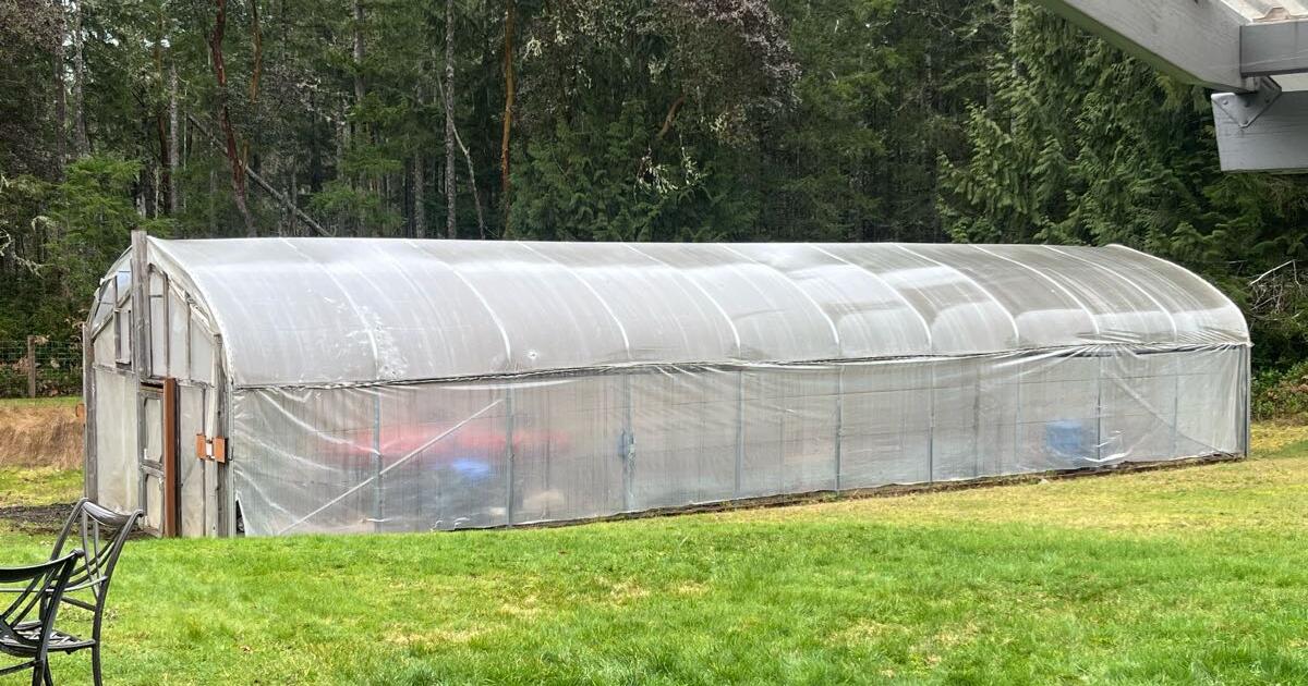 Large hoop house 20x60’ for $1000 in Vaughn, WA | For Sale & Free ...