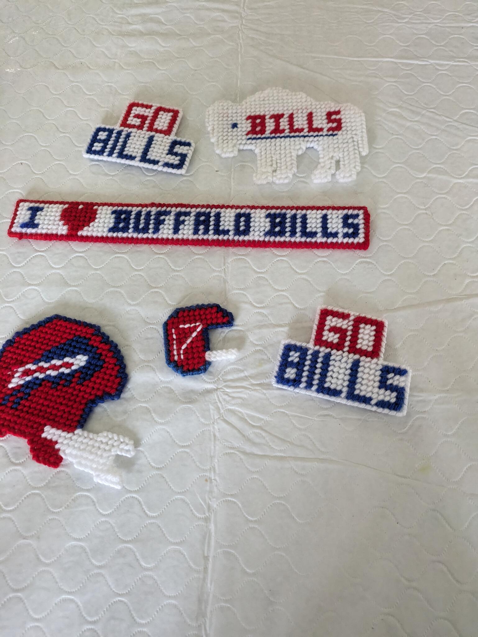 Buffalo Bills plastic canvas items for $1234 in Depew, NY | For Sale ...