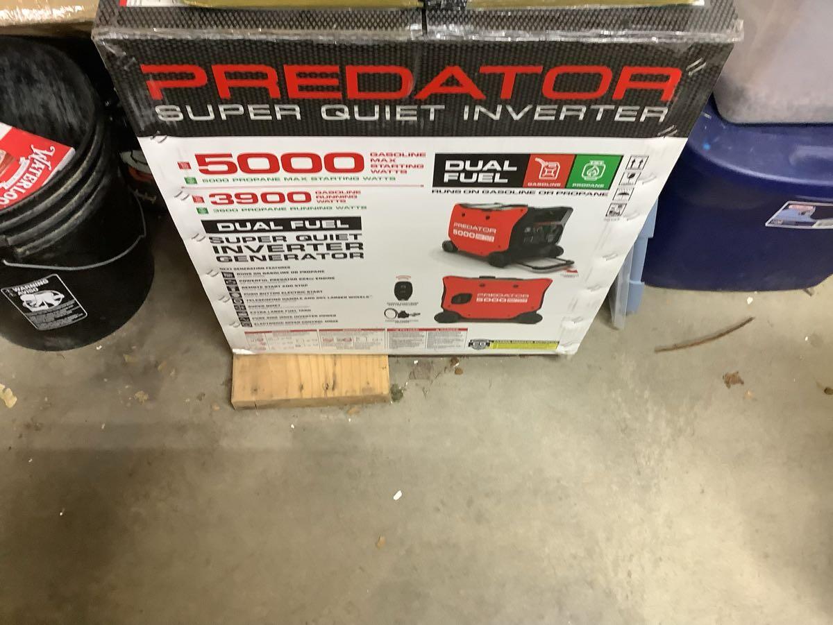 New Predator 5000 Watt Duel - Fuel Generator for $875 in Berthoud, CO ...