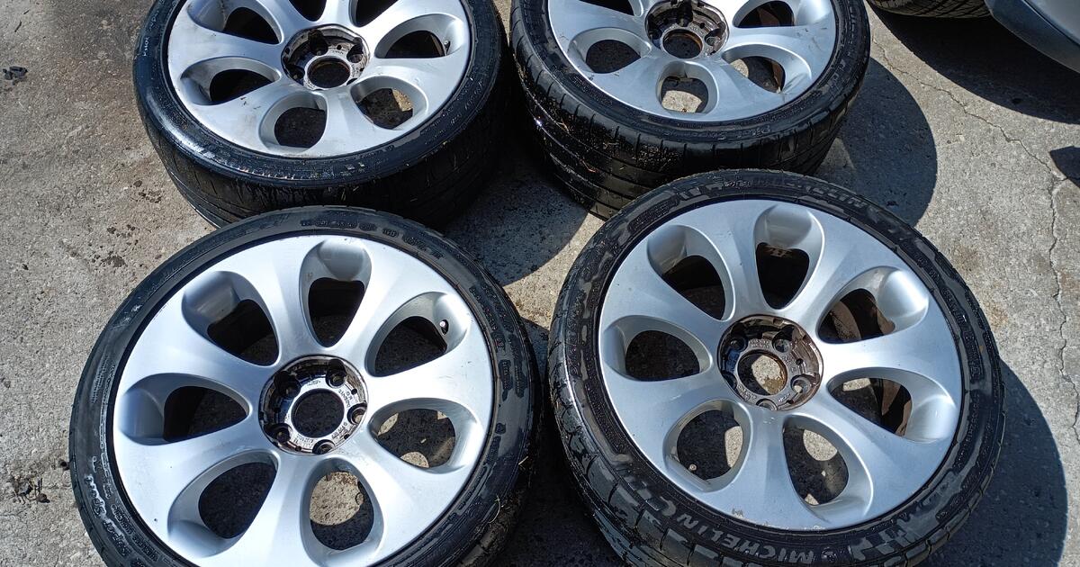 BMW 19 inch wheels rims and tires staggered front and rear 6 series for ...
