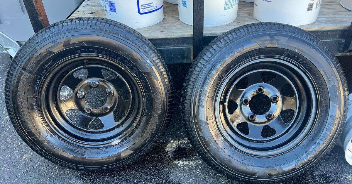 175 80 R13 tires and wheels set. for $200 in Knoxville, TN | For Sale ...