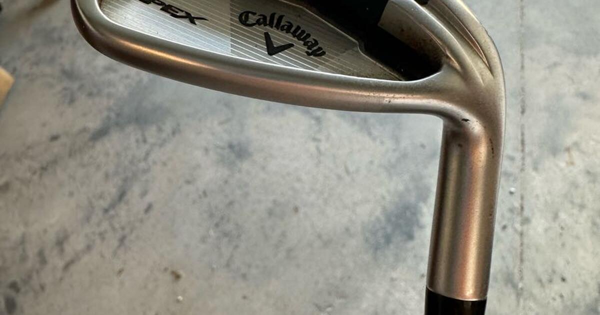 Callaway Apex Iron Set ~ 3 through Sand wedge (9 clubs) for $200 in ...