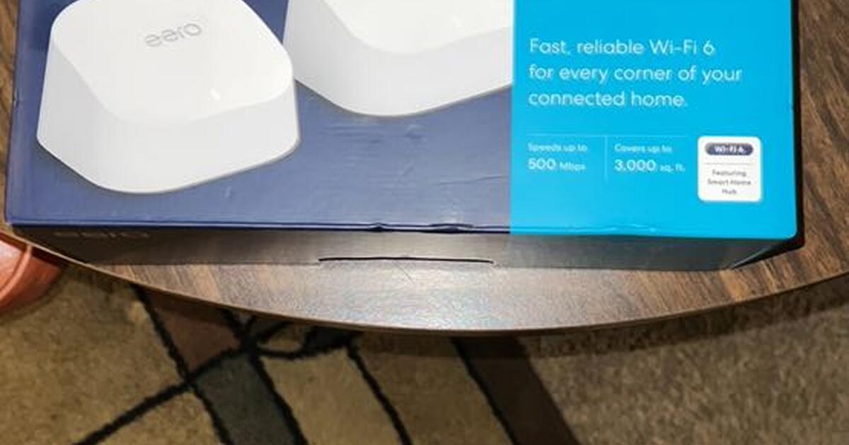 eero true mesh Wifi for $60 in Canton, OH | For Sale & Free — Nextdoor