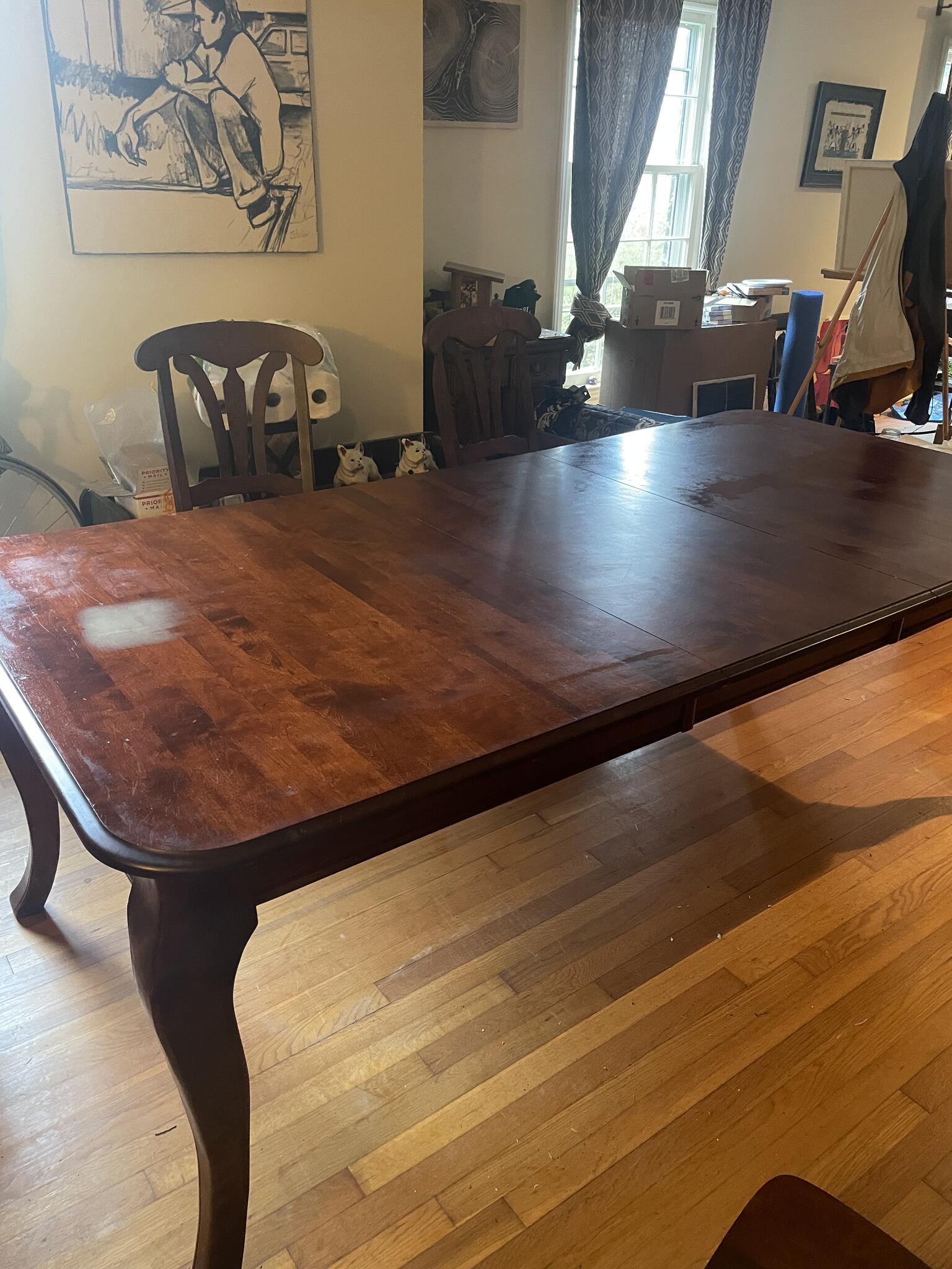 Solid Cherry Dining Room Table for $45 in Greensboro, NC | For Sale & Free — Nextdoor
