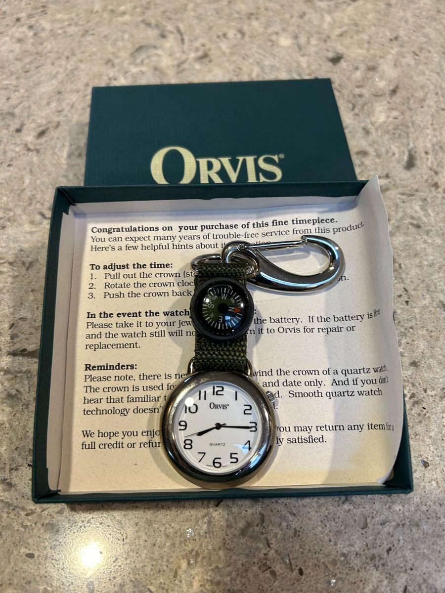 ORVIS WATCH QUARTS WITH COMPASS for $15 in Newton, NJ | For Sale & Free — Nextdoor
