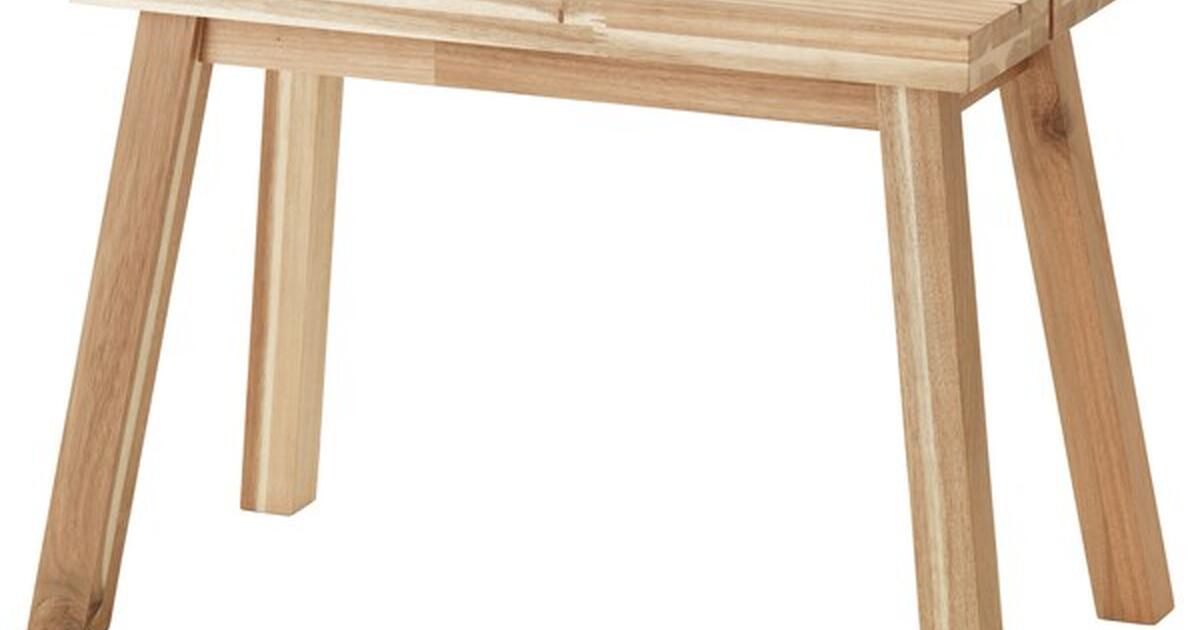 ISO/wanted: Ikea Skogsta acacia wood bench (small size) for Free in ...